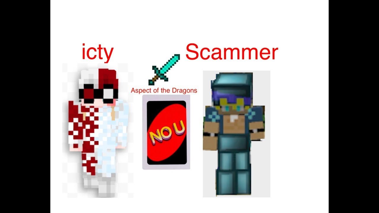 scamming scammers in hypixel skyblock - YouTube