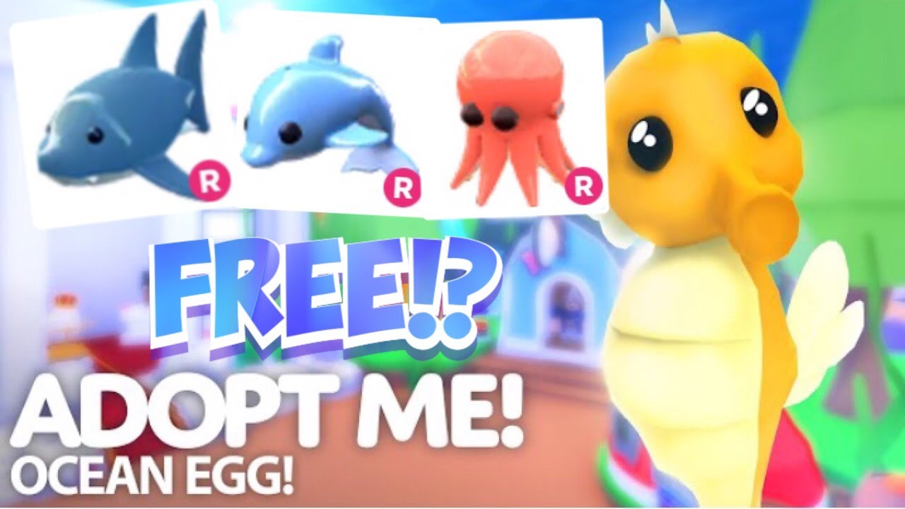 HOW To Get A FREE OCEAN PET In Adopt Me?! (Roblox) - YouTube