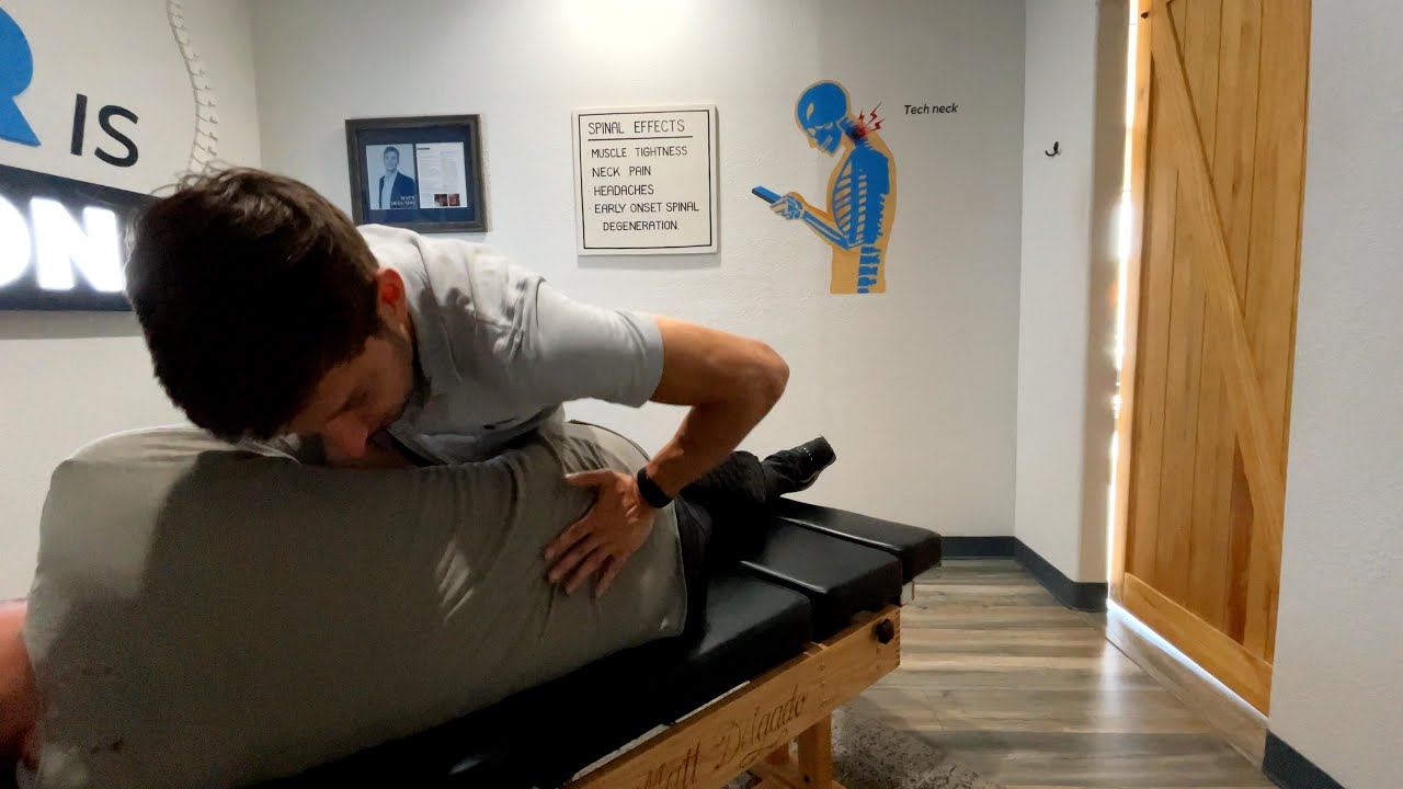 Drummer injuries?!?! Dusty Saxton goes to the Chiropractor - YouTube