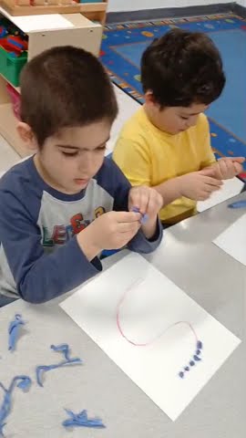 Luca's Rainbow Bilingual Preschool II Blue Classroom - YouTube