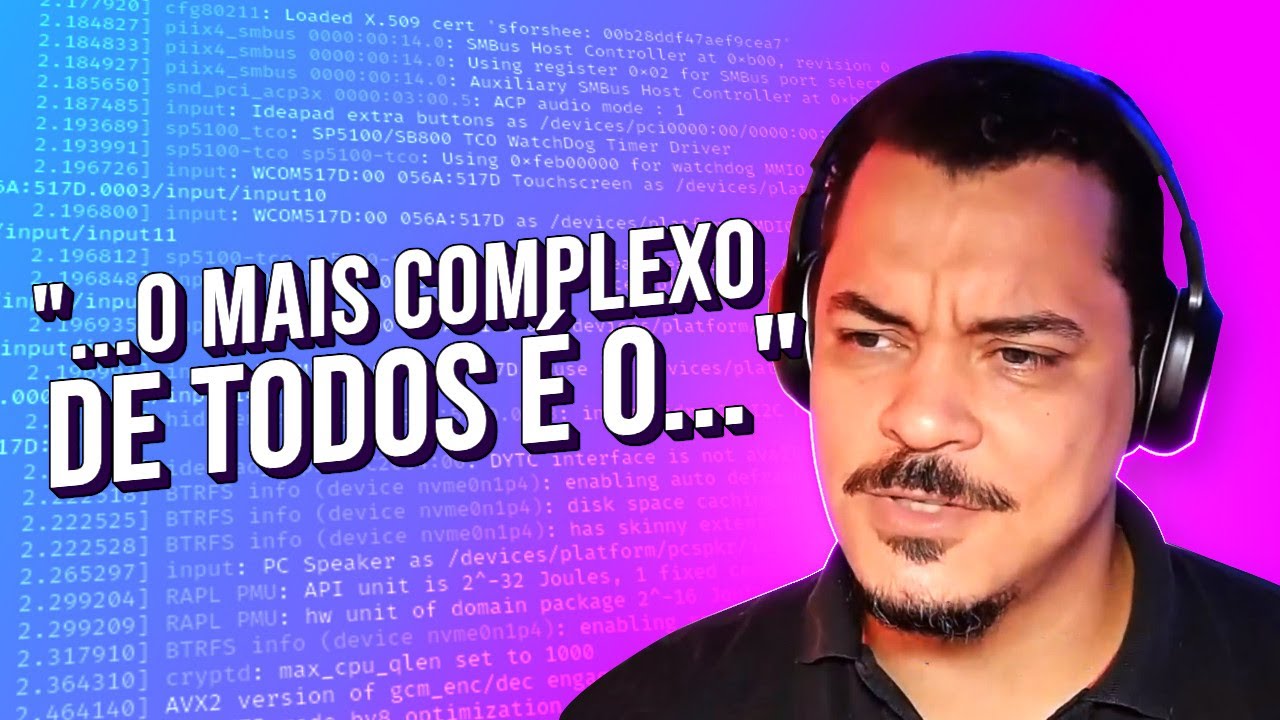 A interface gráfica é só a ponta do iceberg do Linux - YouTube