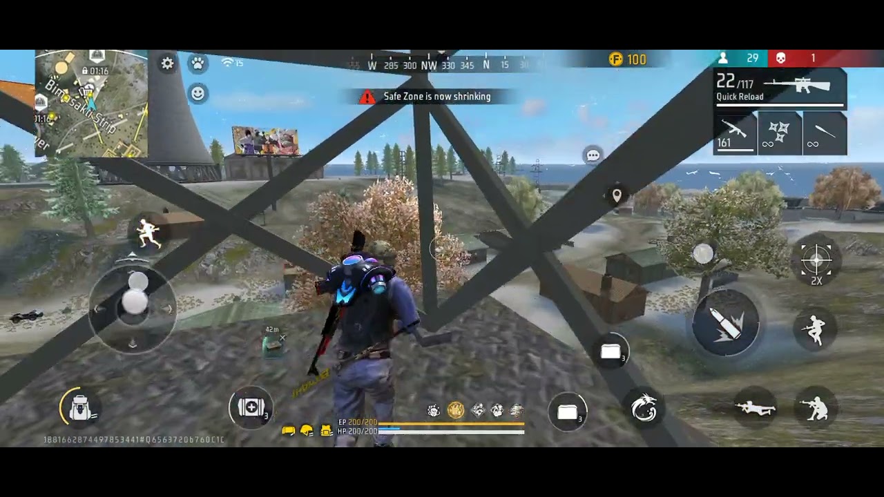 Learning to play free fire for the first time in my life - YouTube