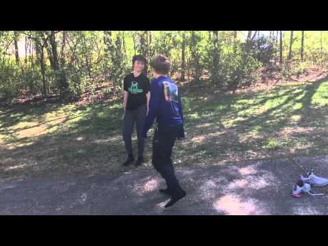 Kid freaks out after I choke him