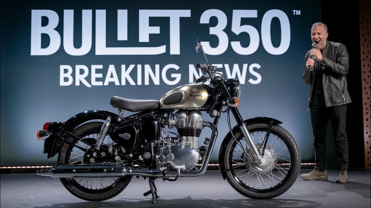 New 2025 Royal Enfield Bullet 350: Crazy look The Legendary Ride Just ...