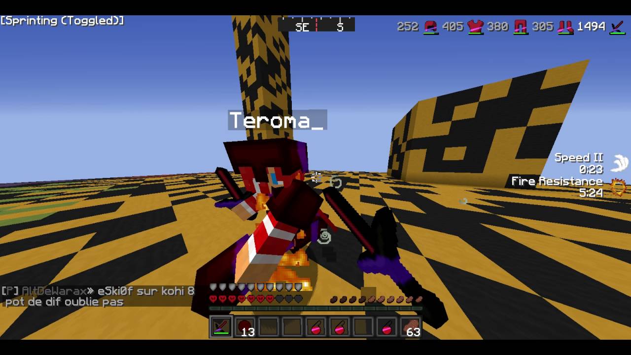 1v1 Teroma_ : CTLserv : gg as lui ! partie 1 - YouTube