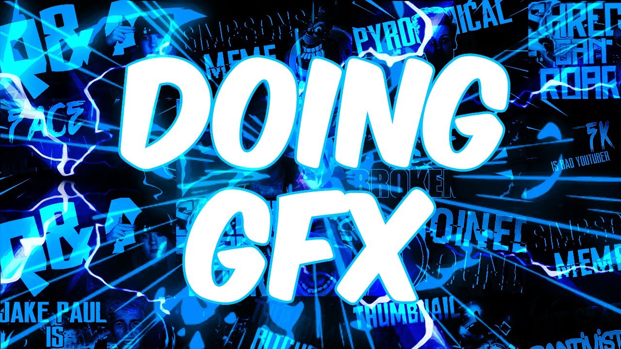 ANNOUNCEMENT! DOING FREE GFX // (READ DESC) - YouTube