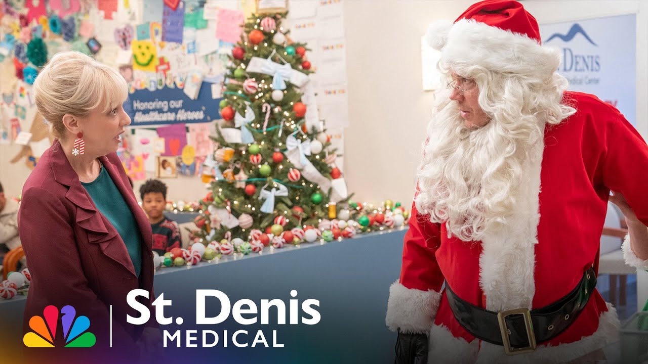 LEAK: Joyce Has an Awkward Interaction with Santa | St. Denis Medical ...