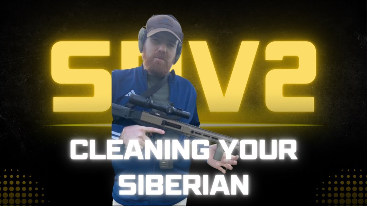 SRV2 Siberian Rifle Field Strip and Clean - YouTube