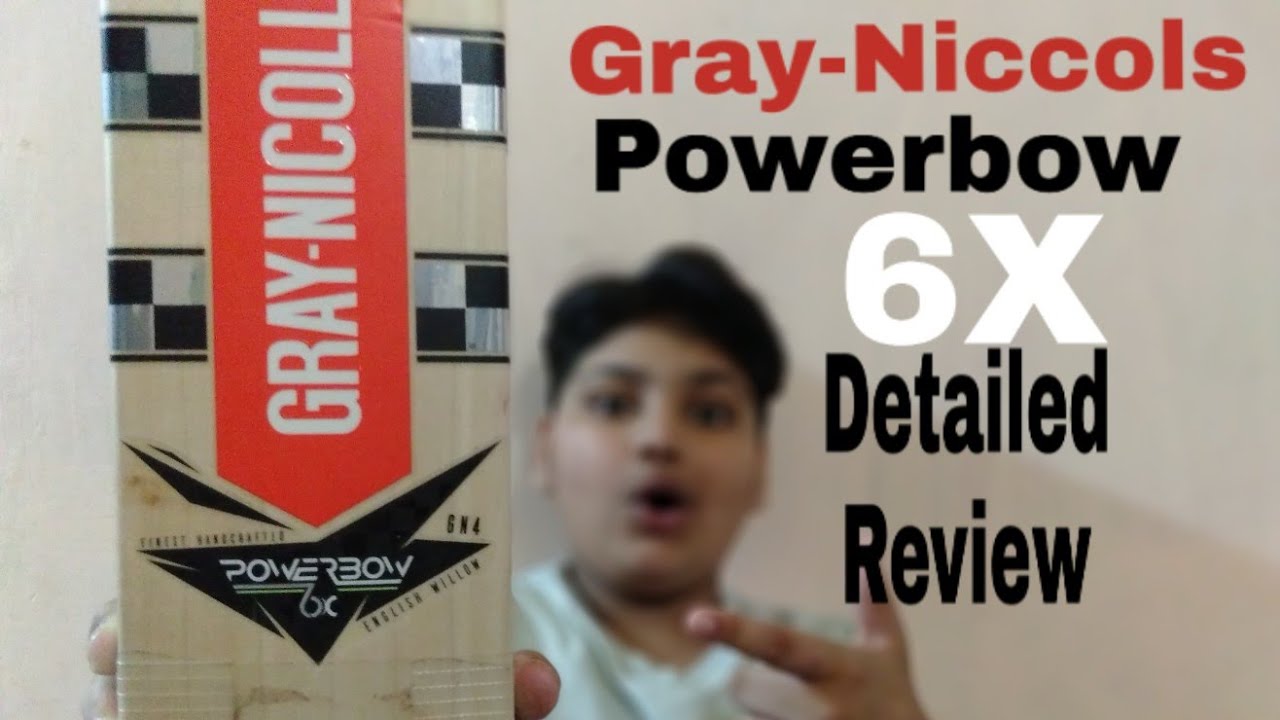 Gray-nicolls powerbow 6x cricket bat review (2020) || cricket gear ...