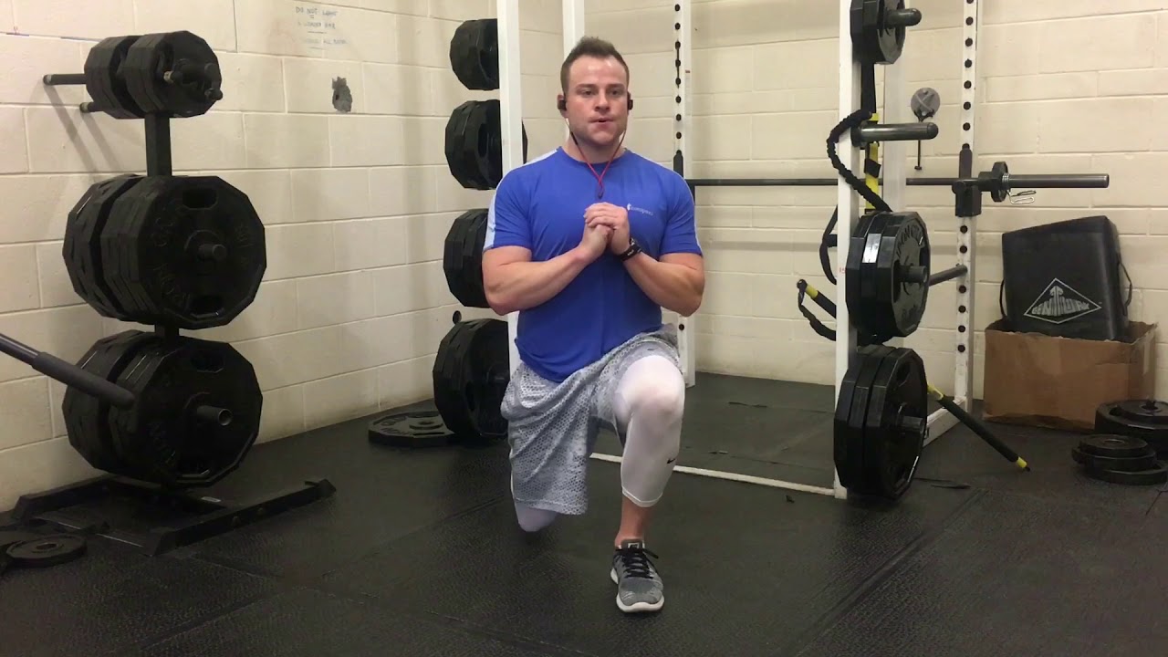 Isometric Lunge Hold - YouTube