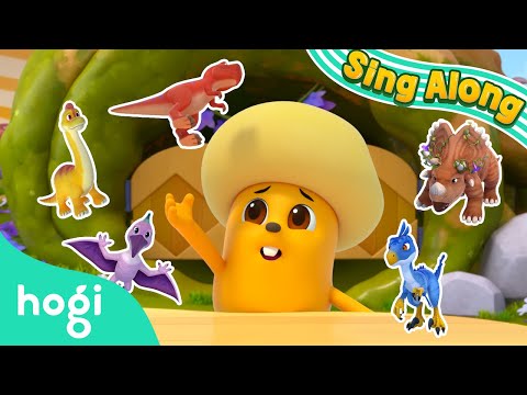 Five Little Dinos Jumping on the Bed｜Sing Along with Hogi｜No more jumping! 🦖｜Pinkfong & Hogi