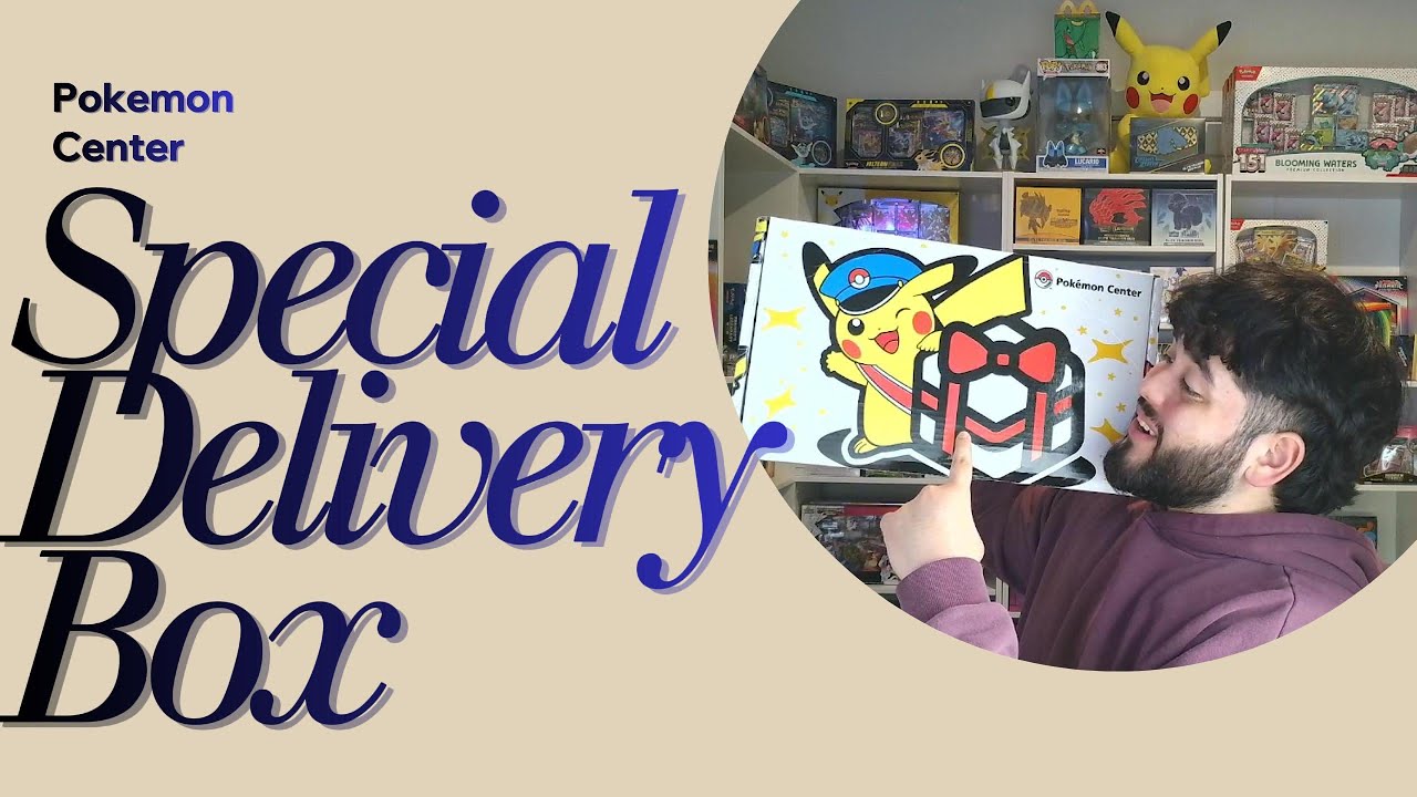 Pokémon Special Delivery Box!! - YouTube