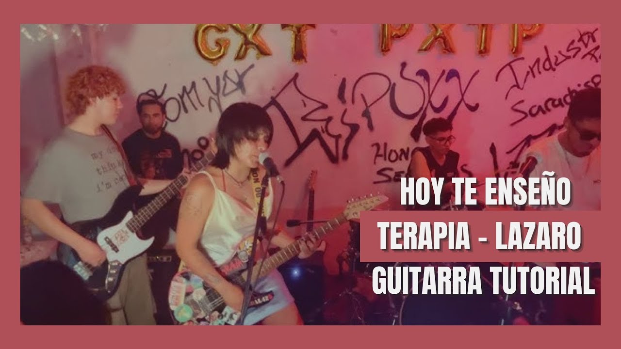 🟡KEW | TERAPIA LAZARO SUPLIKA DOPAMINA EN GUITARRA TUTORIAL - YouTube