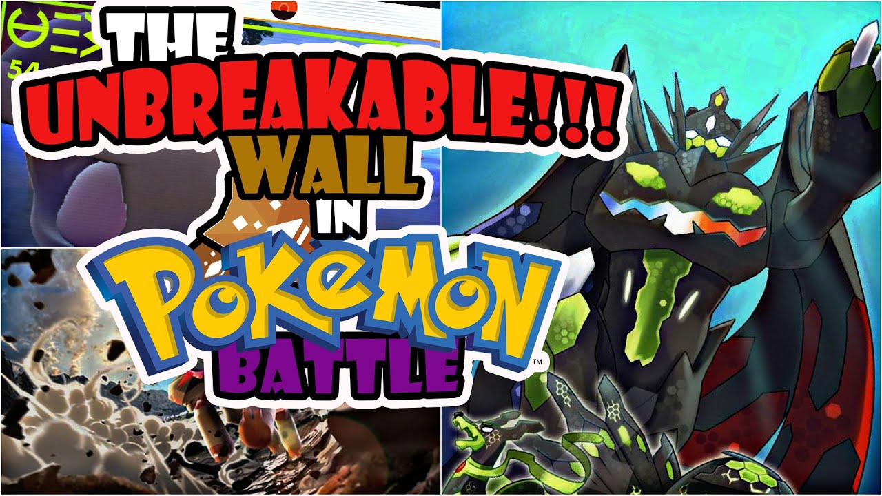 Unbreakable Walls!!! - STRONGEST DEFENSE GROUND Type Pokemon - YouTube
