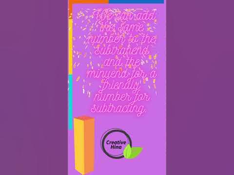 Mental Maths Subtraction Trick (Equal Addition Strategy) - YouTube