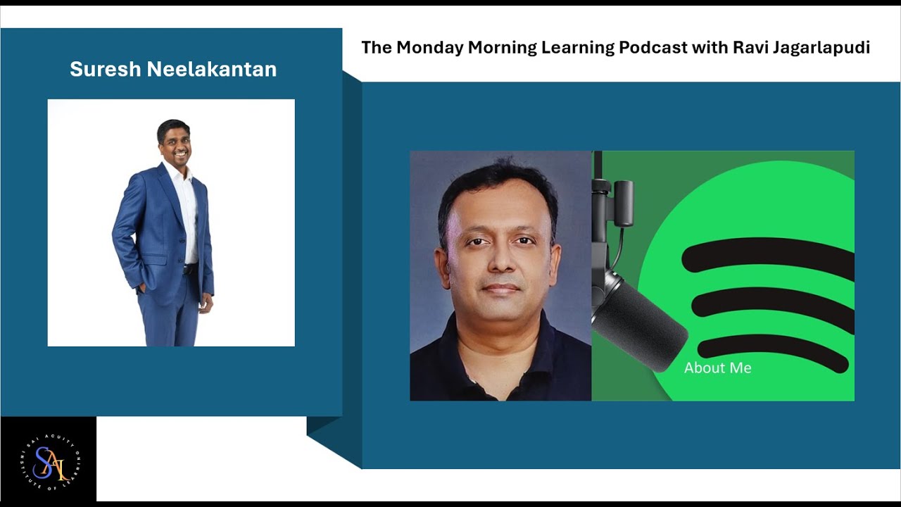 The Monday Morning Learning Podcast No 2 Promo | Suresh Neelakantan ...