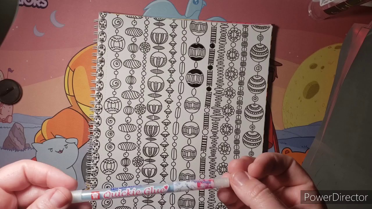 Adding Deco Foil In Adult coloring books - YouTube