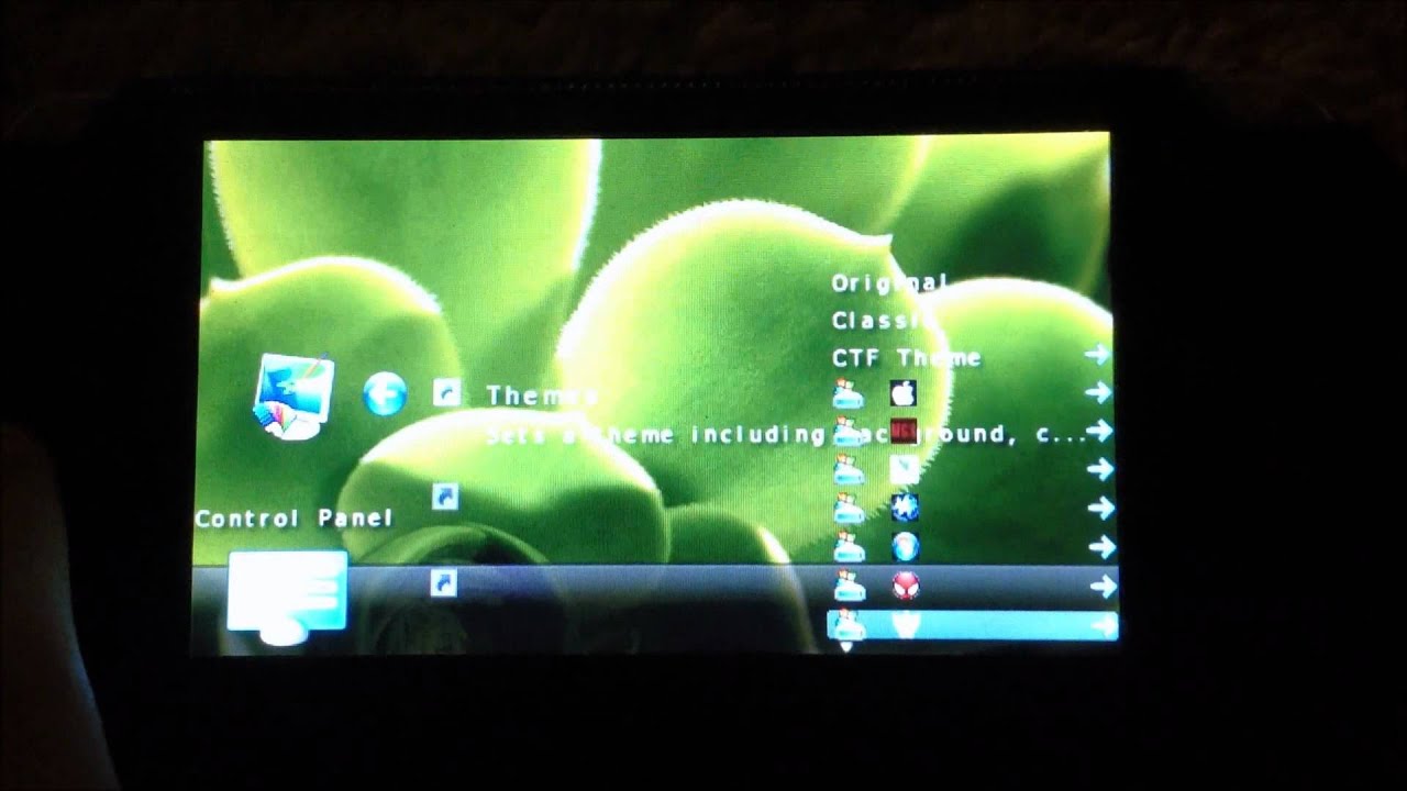 CXMB themes for 6.60 ME-1.8 - YouTube