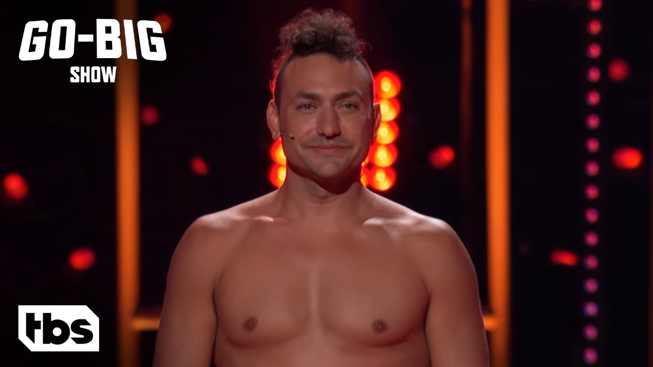 Go Big Show: Performer Wows The Judges Spinning On A Fire Ring (Clip ...