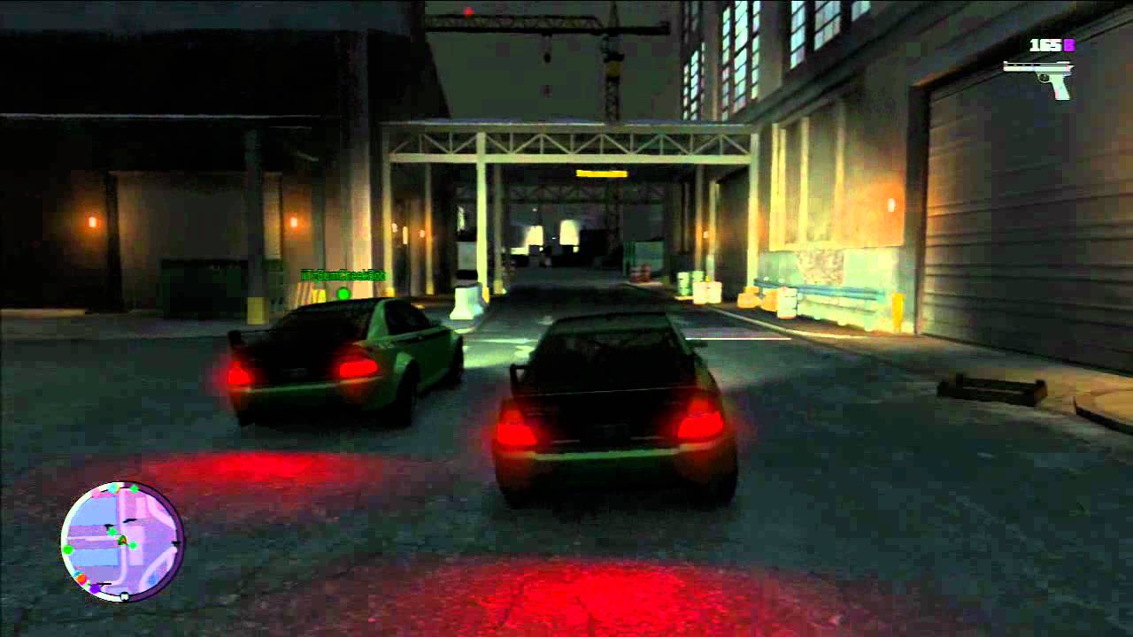 GTA IV Drifting at the docks - YouTube