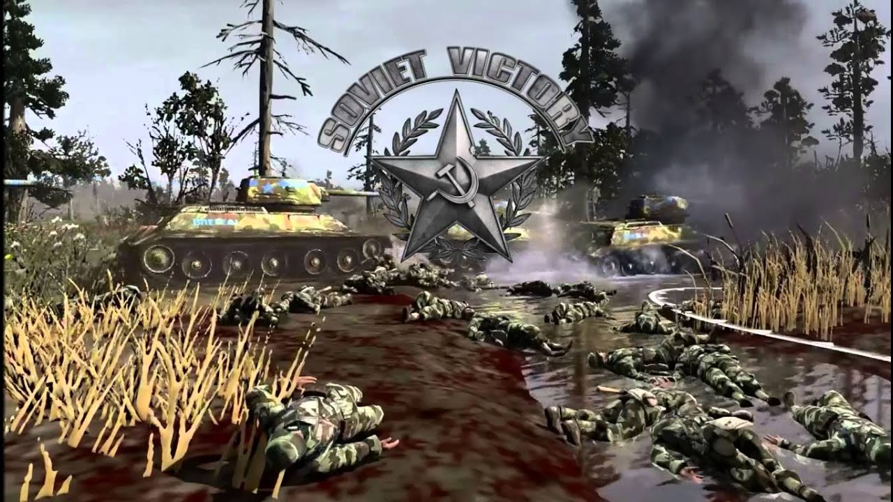 CoH2 - Soviet Victory - YouTube