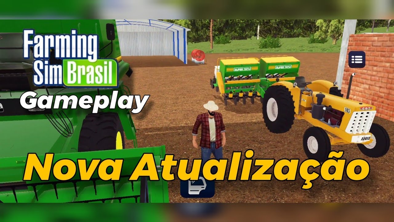 Farming Sim Brasil - Gameplay + Testando a nova atualização ️ - YouTube