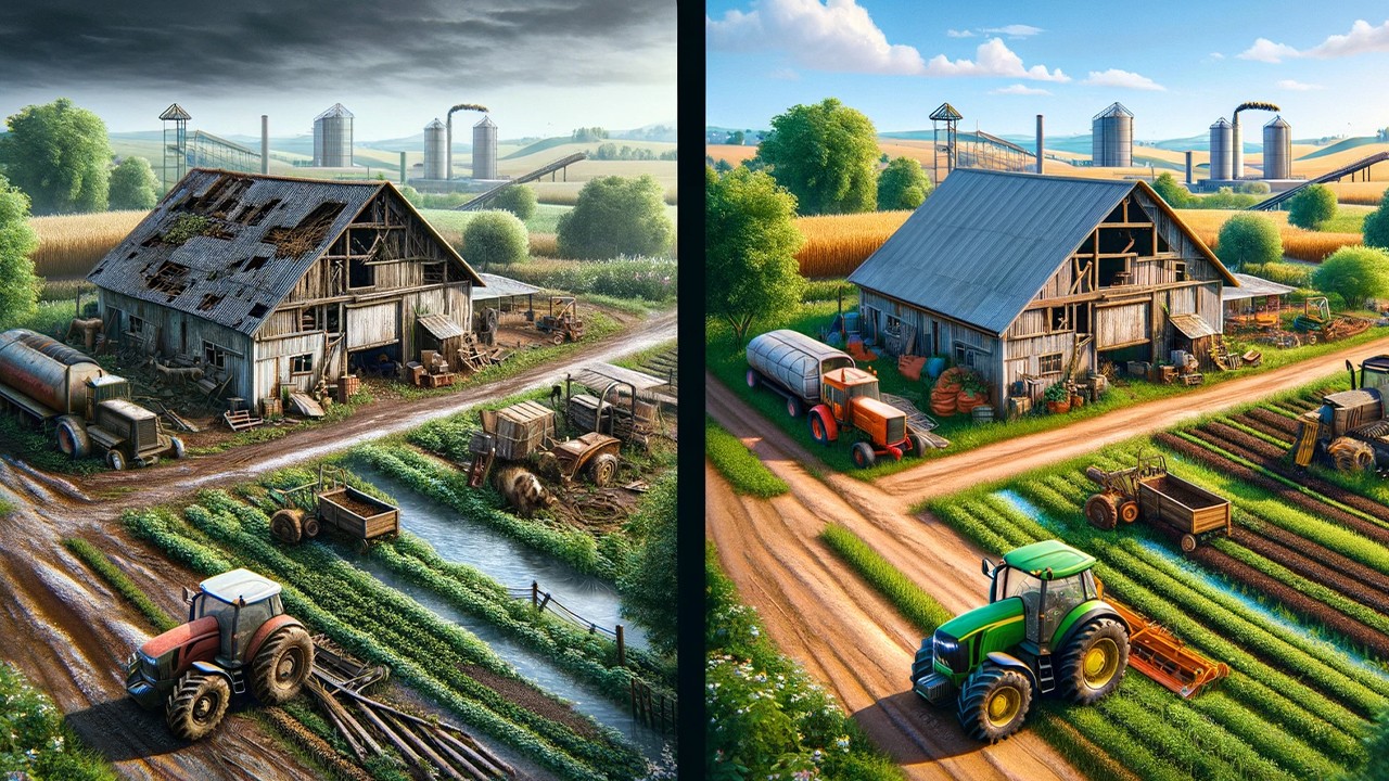 I Spent 5 Years Building The Ultimate 10 Acre Farm - YouTube