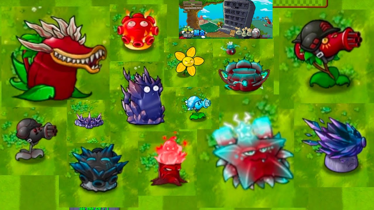 Tutorial of combining plants in PlantsVsZombiesRH(Fusion) | PvZ Fusion ...