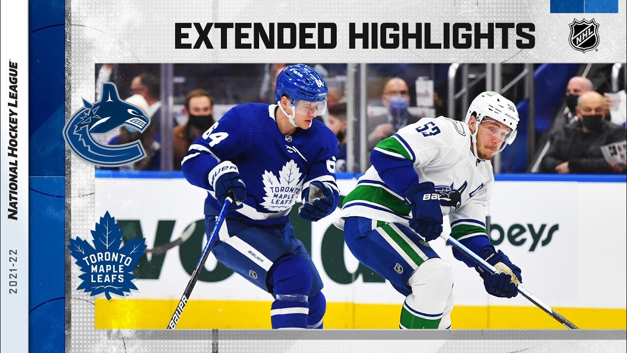 Vancouver Canucks vs Toronto Maple Leafs Mar 5, 2022 HIGHLIGHTS - YouTube