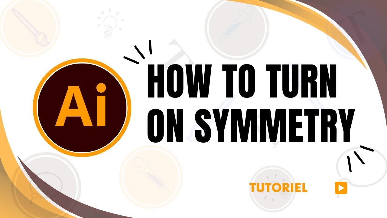 How to make symmetrical shapes in Illustrator - YouTube