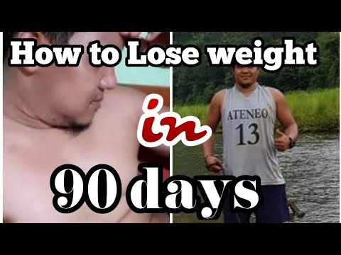 HOW TO LOSE WEIGHT IN 90 DAYS - YouTube