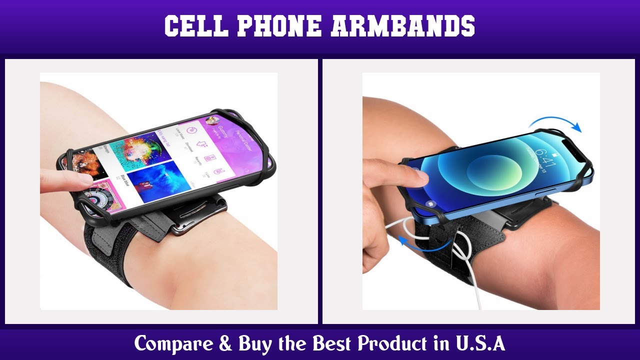 Top 10 Cell Phone Armbands to buy in USA 2021 | Price & Review - YouTube