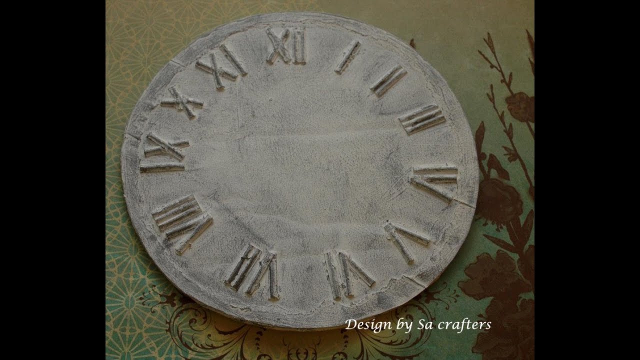 Roman Clock Tutorial Part 2 - YouTube