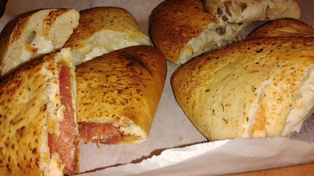 Trying All 4 Flavors of Aldi Mama Cozzi's Calzones! - YouTube