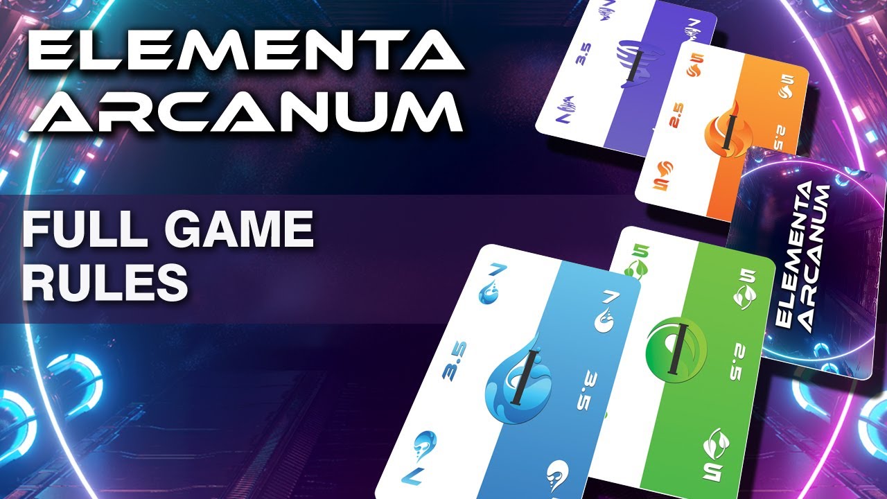 Elementa Arcanum Full Game Rules - YouTube