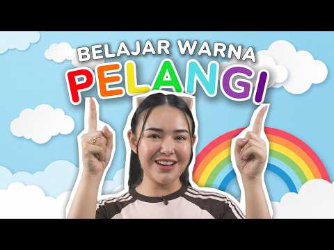 BELAJAR WARNA PELANGI | Bernyanyi Lagu Pelangi | Amanda Manopo