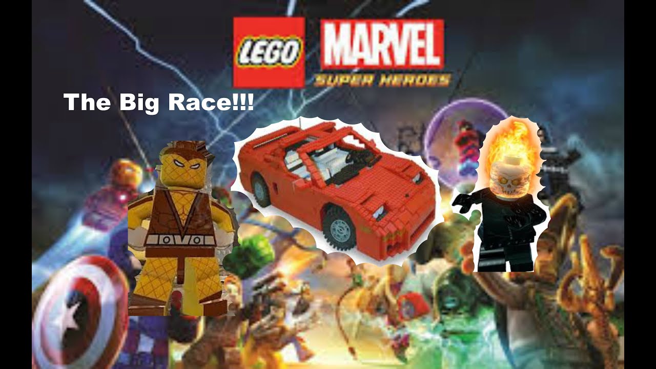LEGO Marvel Super Heroes: Free Roam - The Big Race - YouTube