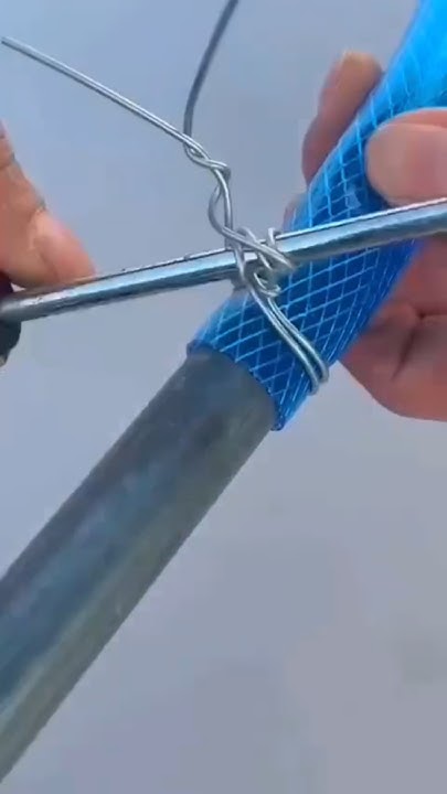 SteelWire Pipe Binding: Unique & Uncommon Technique - YouTube