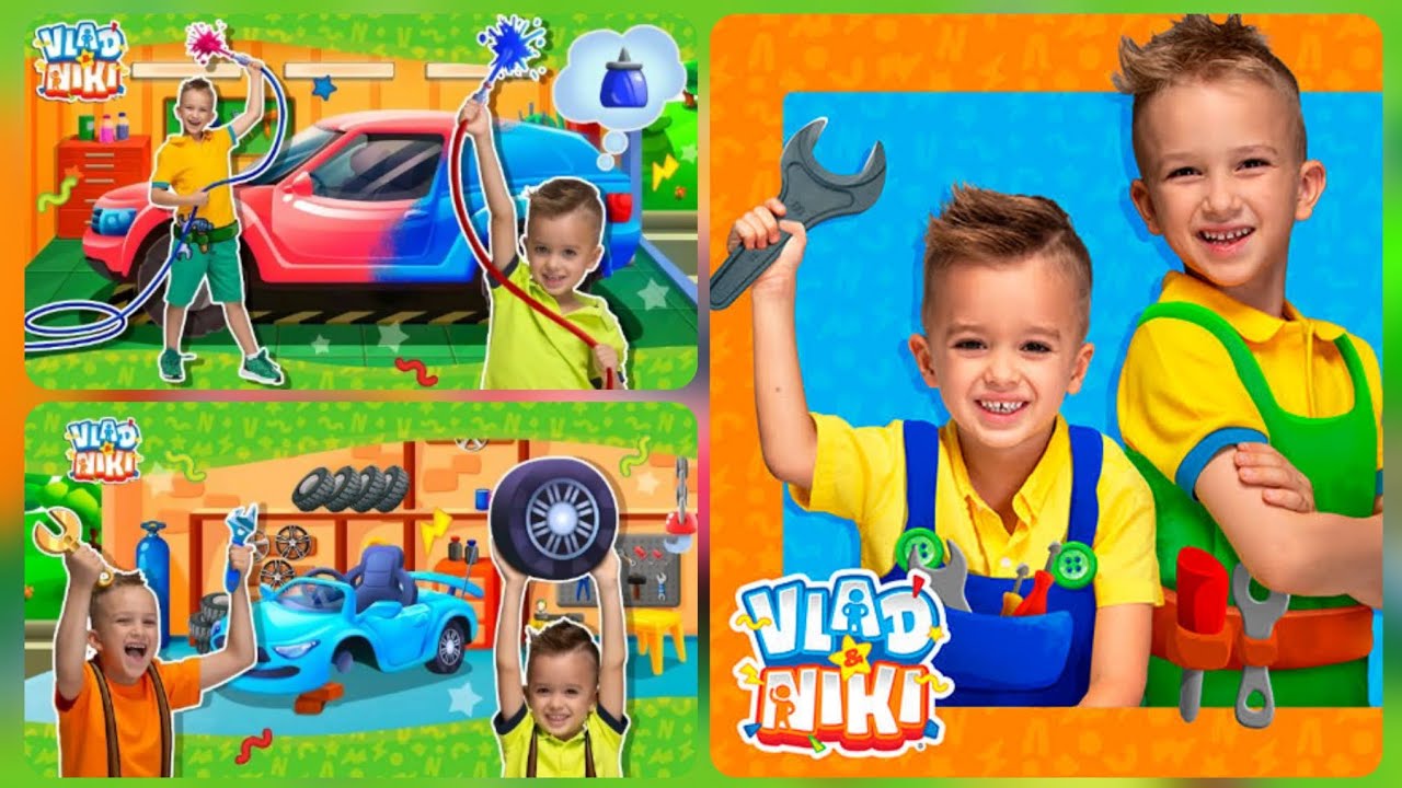 Vlad and Nikita car race|Vlad and Nikita car service|Vlad and Niki car ...