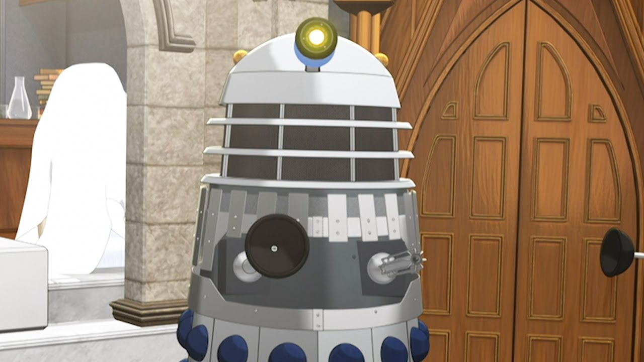 Doctor Who Cartoon Dalek
