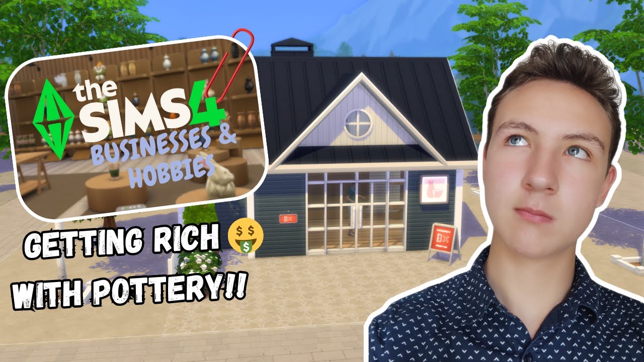 Is Pottery the BEST Way to Get Rich in The Sims 4? 💰🤯 (Businesses ...