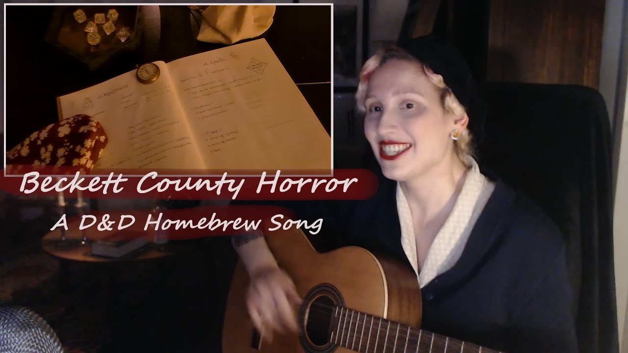 Beckett County Horror – A D&D Homebrew Song - YouTube