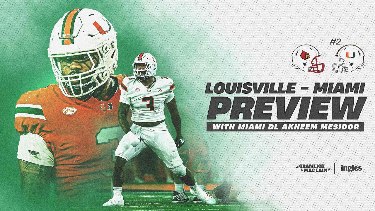 Miami Hurricane Akheem Mesidor joins the show! PLUS Cards vs the Canes ...
