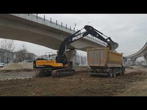 MST 300 Ekskavatör Kamyon Yükleme// Mst M300 Excavator Loading Ford Cargo Trucks