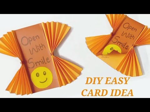 paper card /#papercraft colour paper card /easy card idea /how to make ...