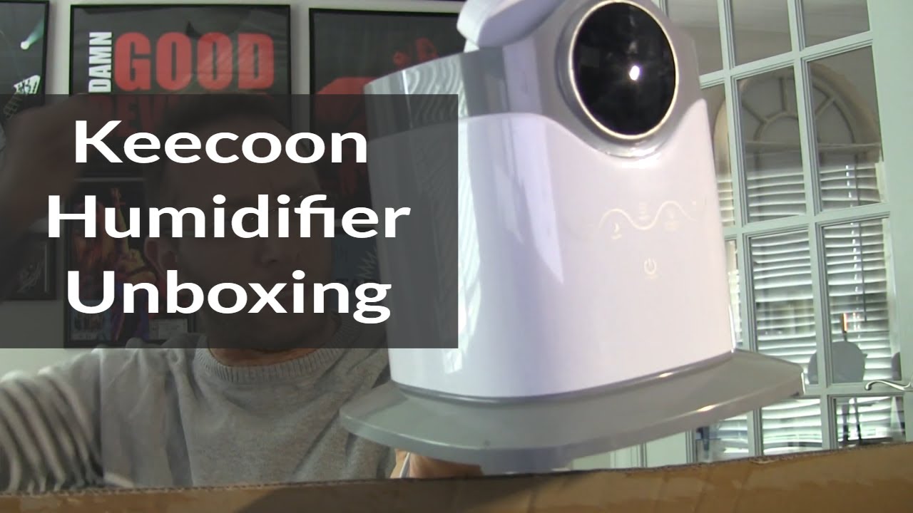 KEECOON Ultrasonic Humidifier Unboxing - Best Large Capacity Humidifer ...