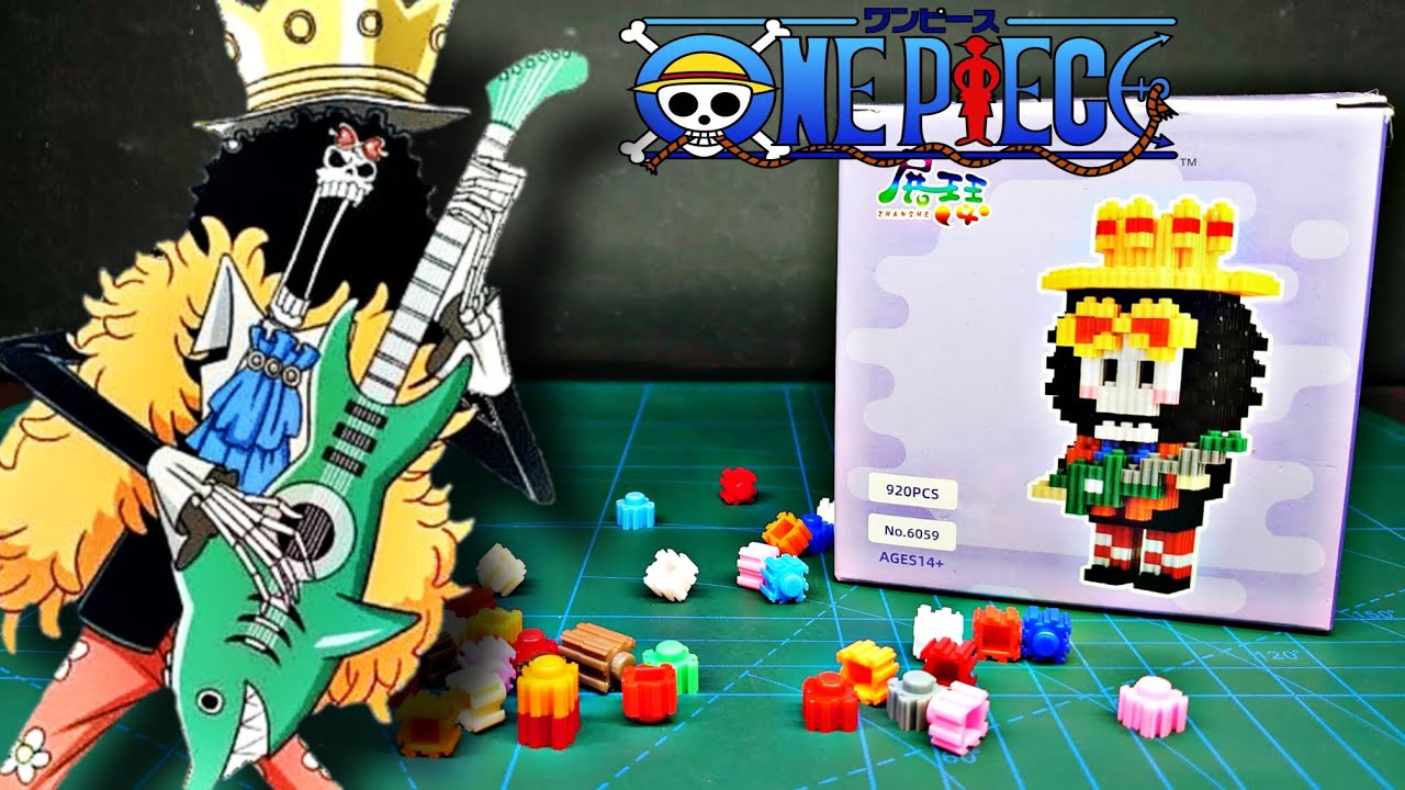 #16 DIY Brook One Piece | Nano Block 920pcs - YouTube