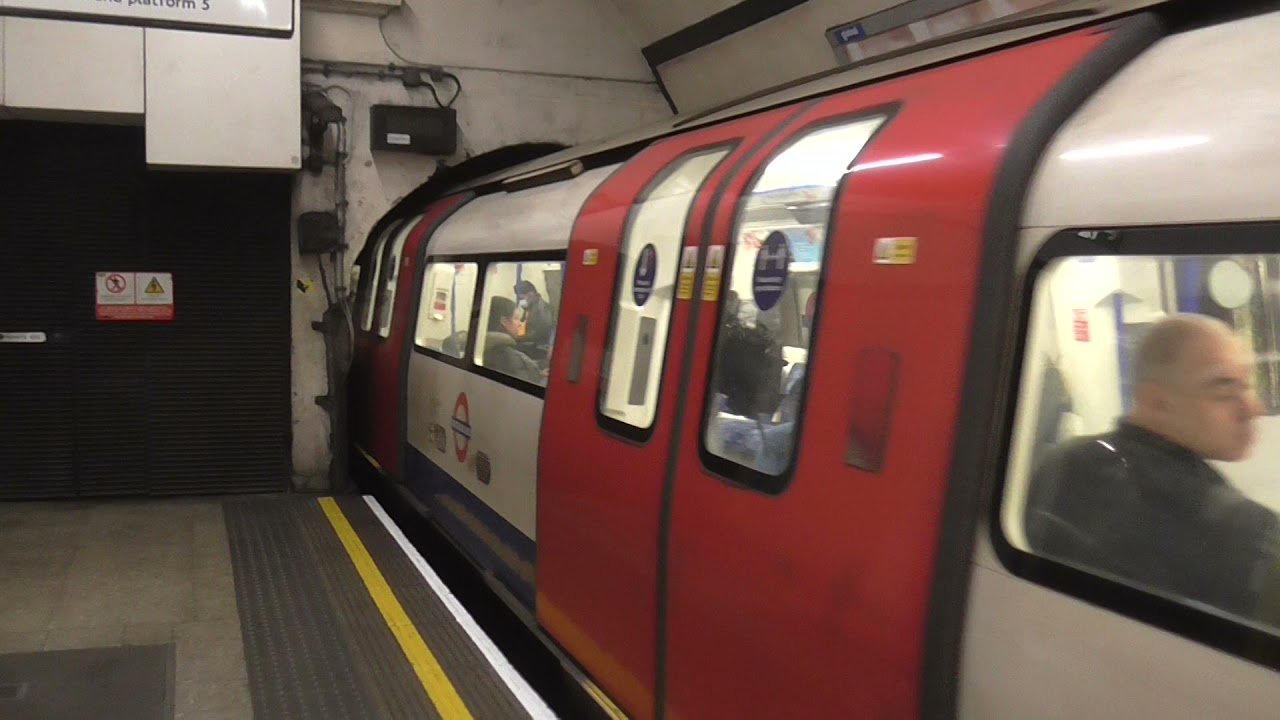 Northern Line 1995TS 51626 Arriving Euston (Bank Branch) - YouTube