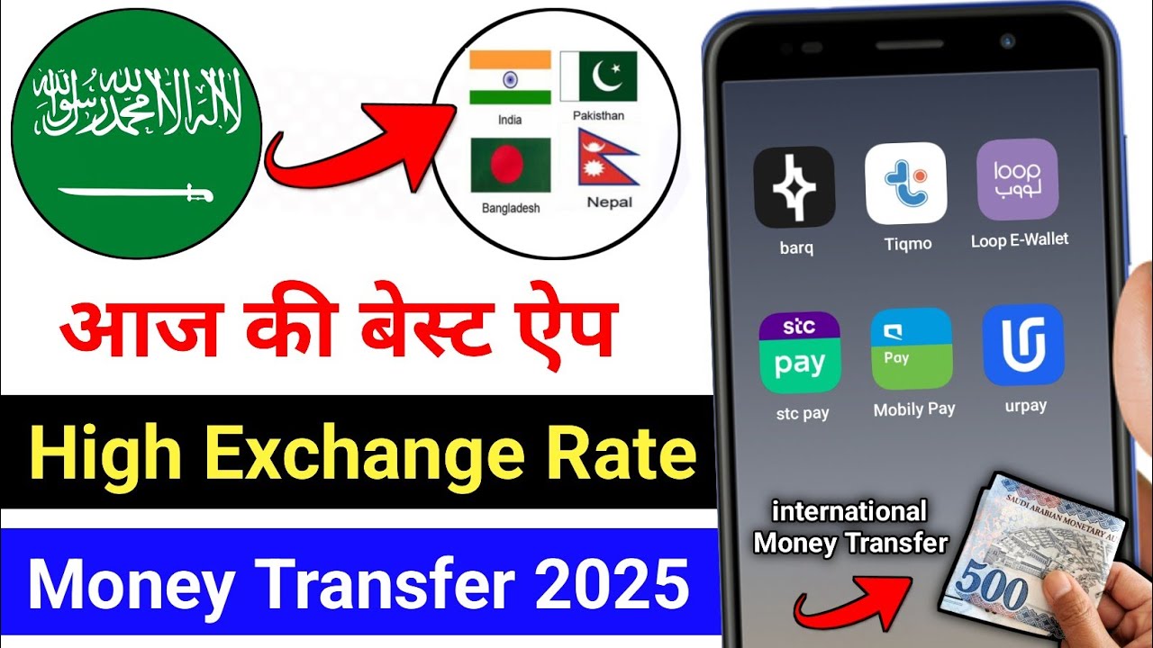 Today Best international Money Transfer App in Saudi Arabia | High ...