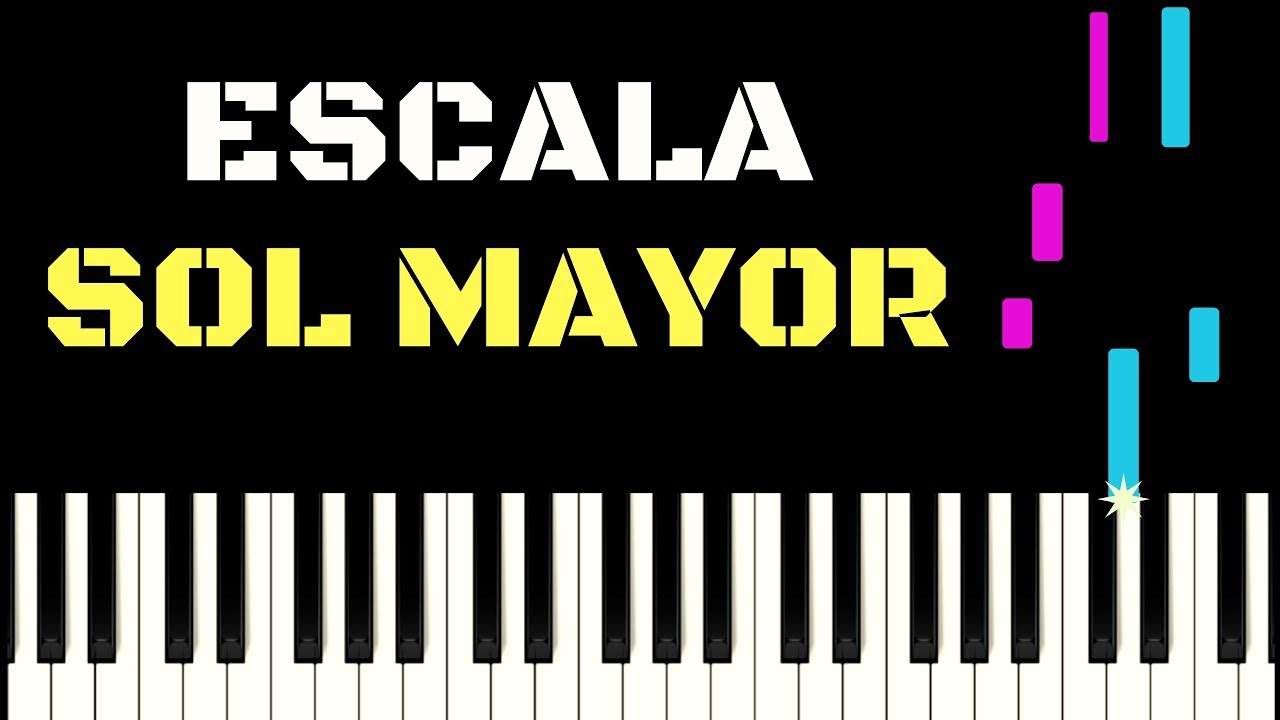TUTORIAL ESCALA SOL MAYOR (Practica junto al video) - YouTube